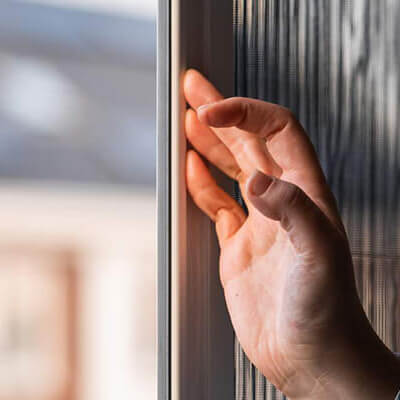 Unilux Inklem Unit-Dubbel Plissé rolhor | voor draaikiep-raam ...